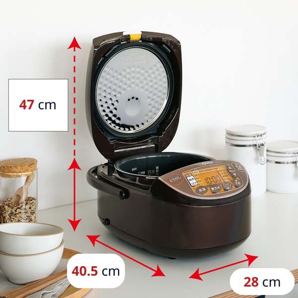 Nồi cơm điện cao tần ZOJIRUSHI NW-VC18 1.8L - Hàng Hàng Nhật JPTATO